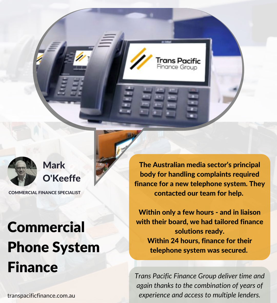 Commercial phone finance, business phone loan finance company